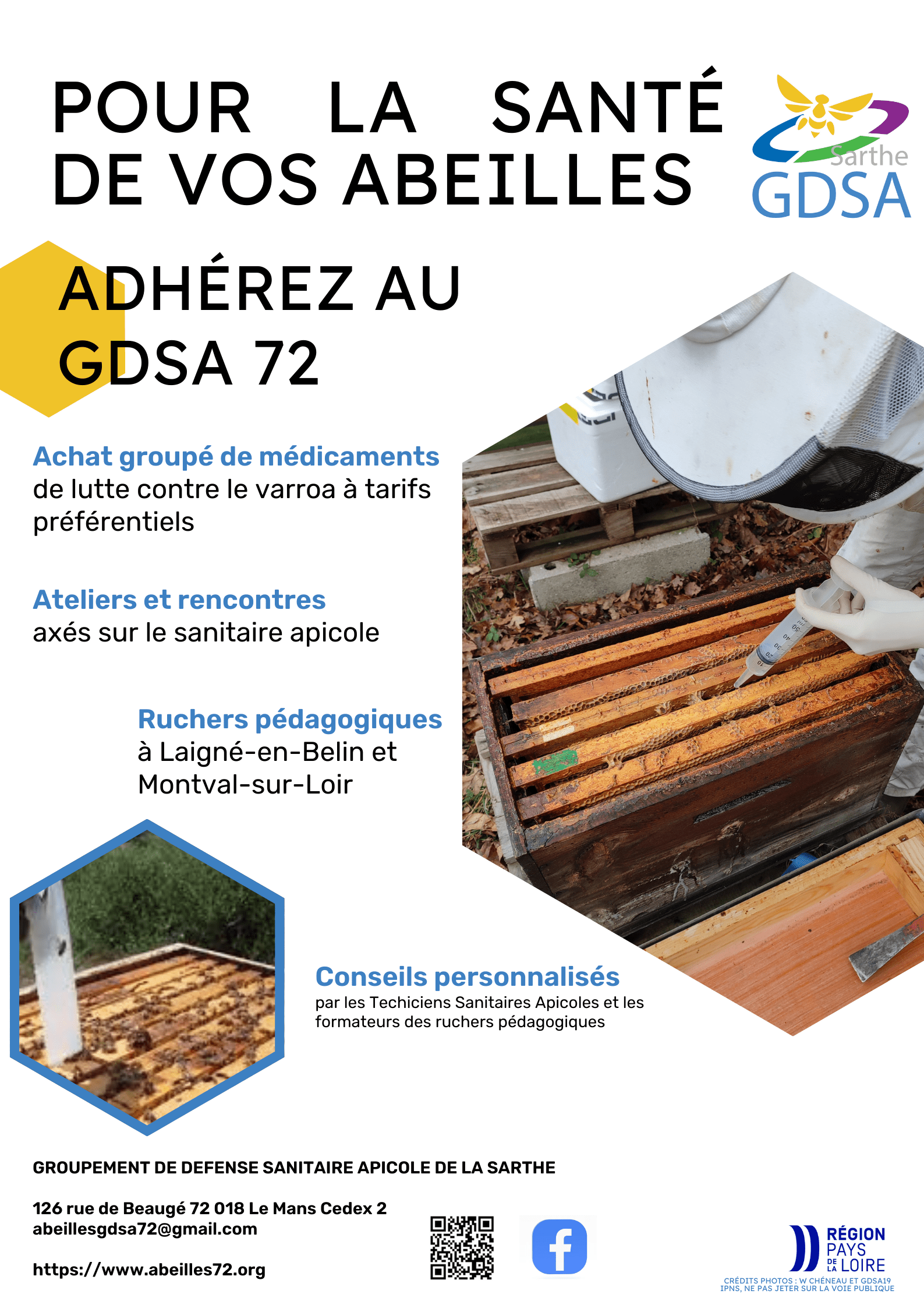 INVITATION à participer à l’assemblée générale du Groupement de défense Sanitaire Apicole de la ...